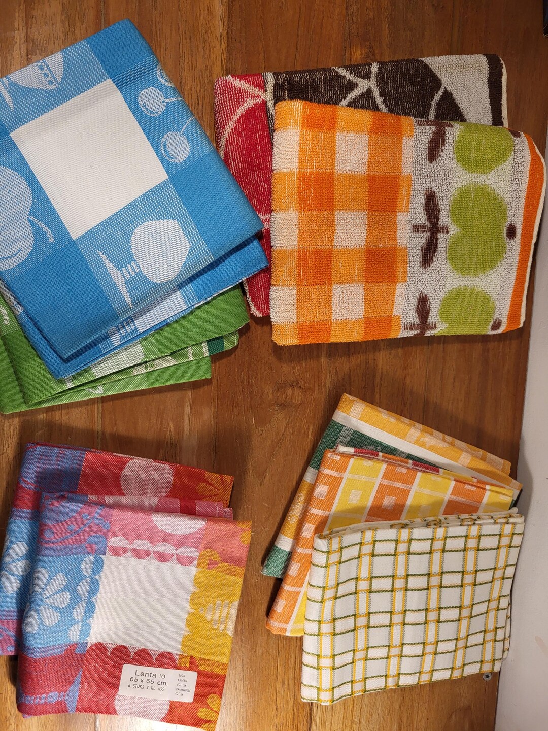 Vintage, Retro Kitchen Towels, Tea Towels, and Hand Towels. Kitchen ...