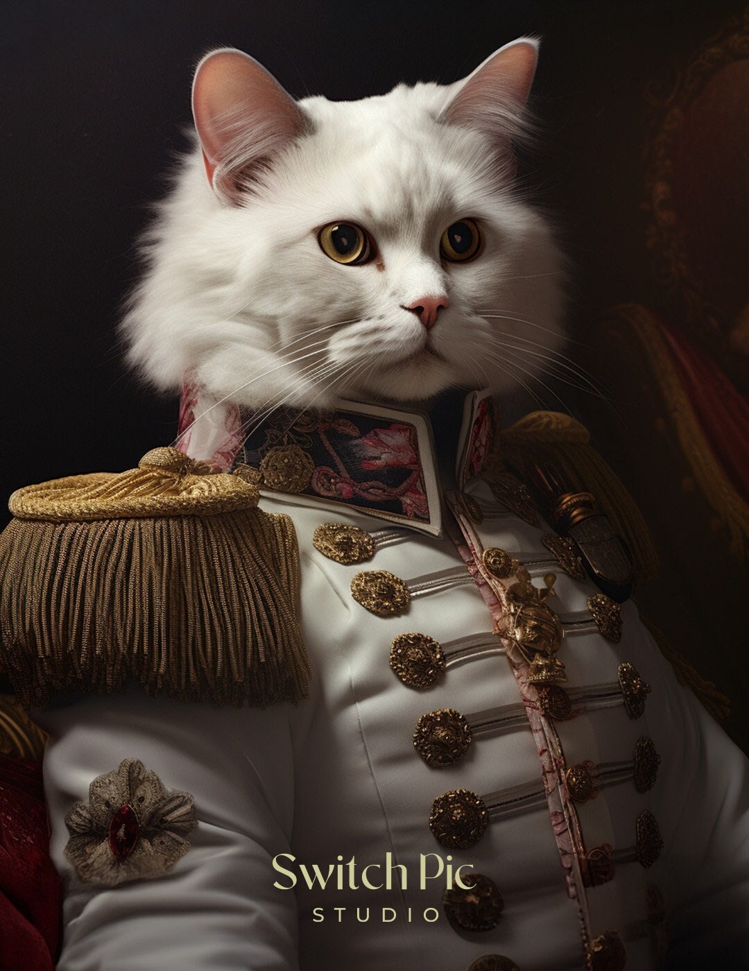 Custom Pet Portrait, Dog and Cat Painting, Animal Painting, Wall Decor ...