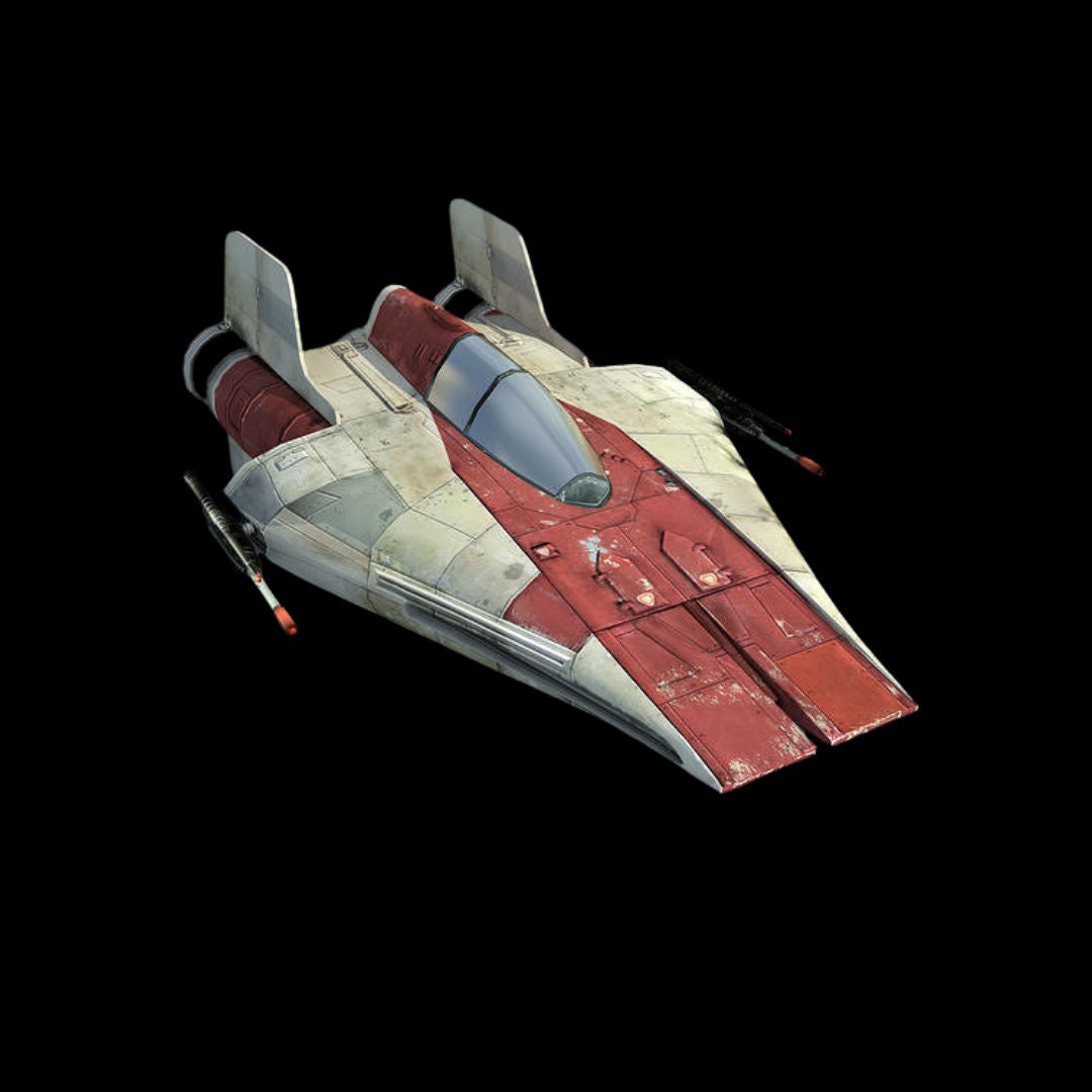 Star Wars A-wing STL File for 3D Printing - Etsy