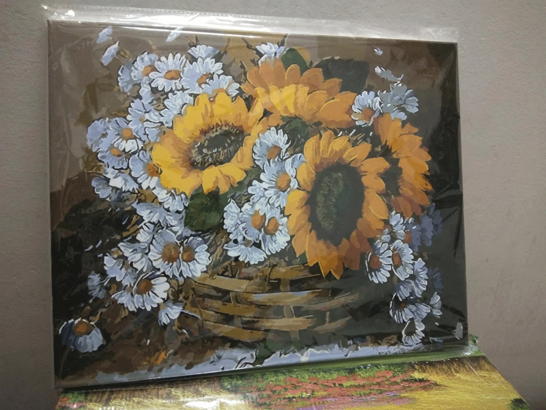 Digital Coloring Digital Painting Sunflower Coloring Art Digital ...