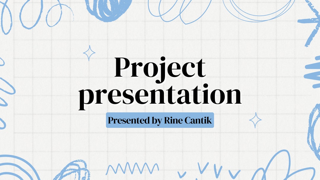 Presentation Template Simple - Etsy