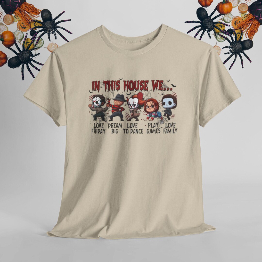 Halloween Horror Movie Shirt Horror Killers Tshirt Scary Halloween ...