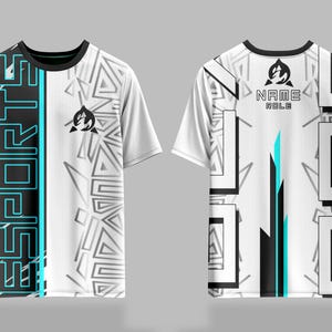 Custom Jersey Design Template | Digital Download | Sports Team Jersey ...