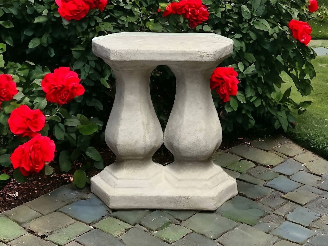 Baluster Leg Concrete Baluster Leg Large Statue Massive Figure Outdoor ...