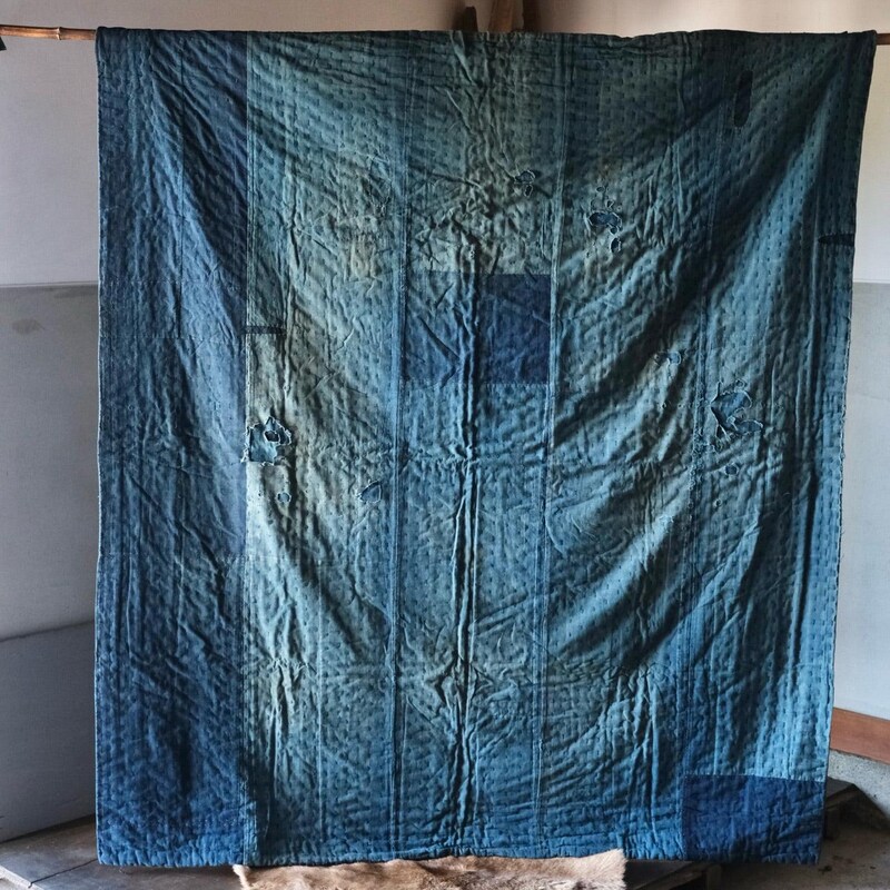 Japanese Indigo Fabric - Etsy