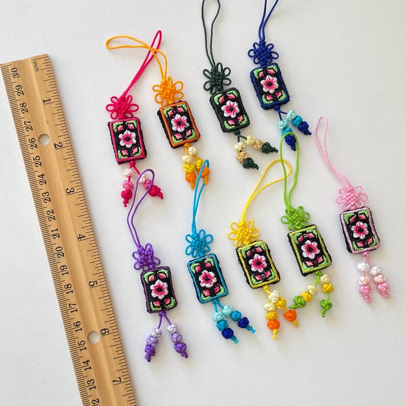 Korean Norigae Traditional Craft Hanbok Accessory Handmade Drum Flag ...