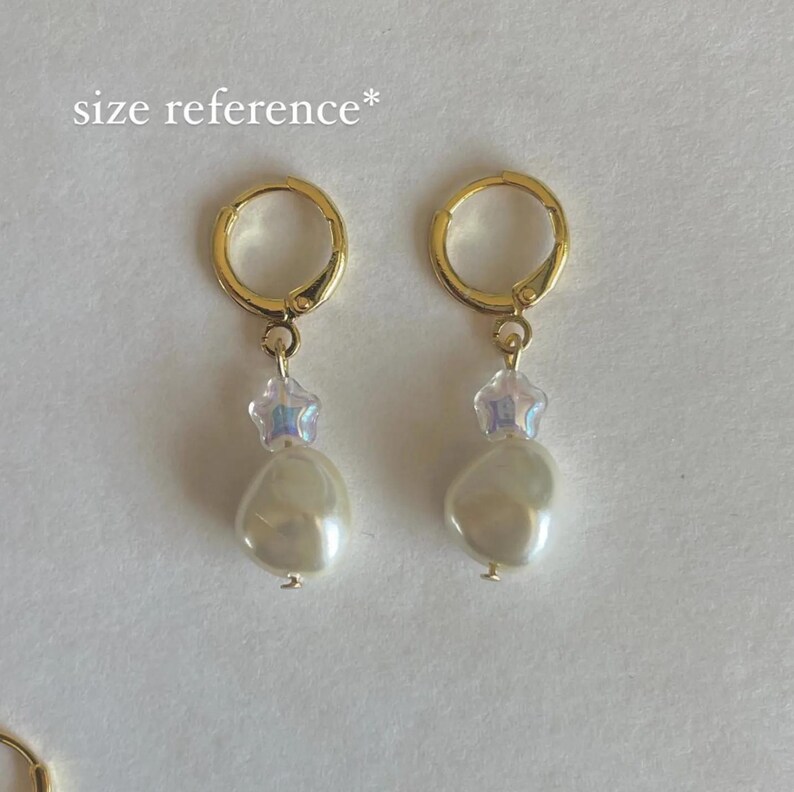 11x9mm Glass Pearl Nugget Beads - 40 Pcs - Etsy