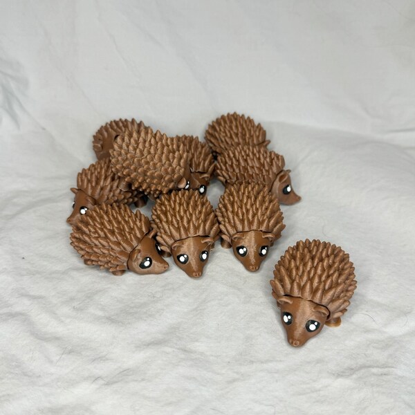 3d Printed Mini Hedgehog - Etsy