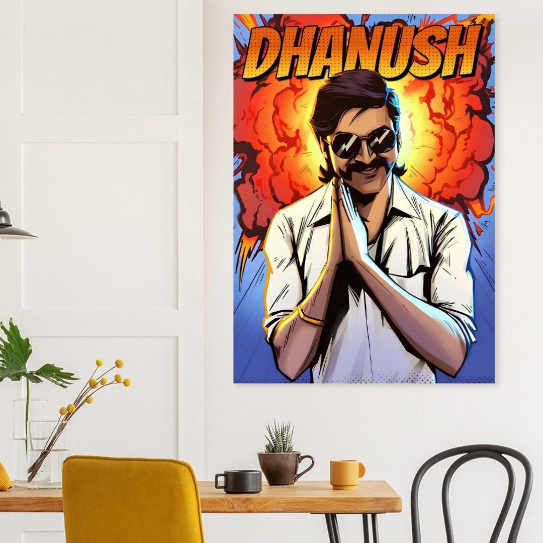 Dhanush Poster, Retro Poster, Tamil Movie, Tamil Poster, Tamil Cinema ...