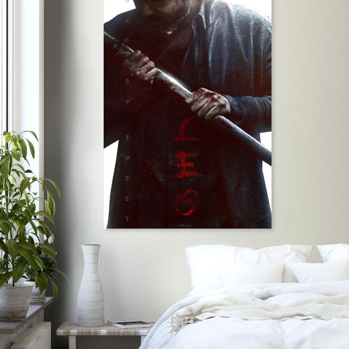 Leo Poster, Thalapathy Vijay Poster, Japanese Style, Tamil Poster ...