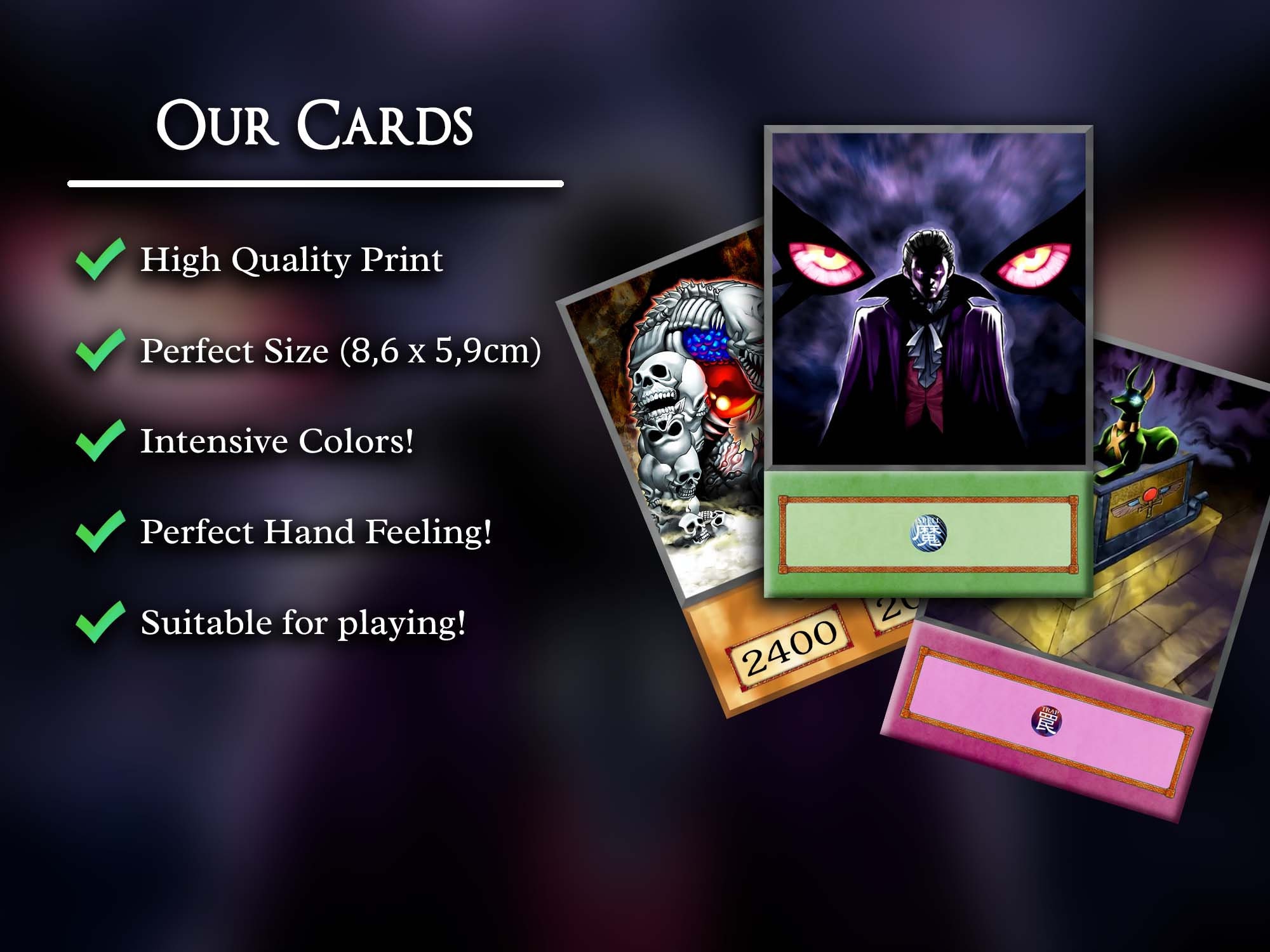 Supreme King Jaden YGO Anime Deck Orica Cards High Quality Print 50 ...