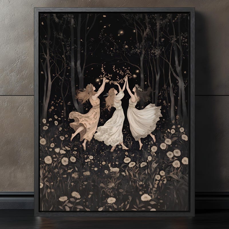 Forest Witch Art - Etsy