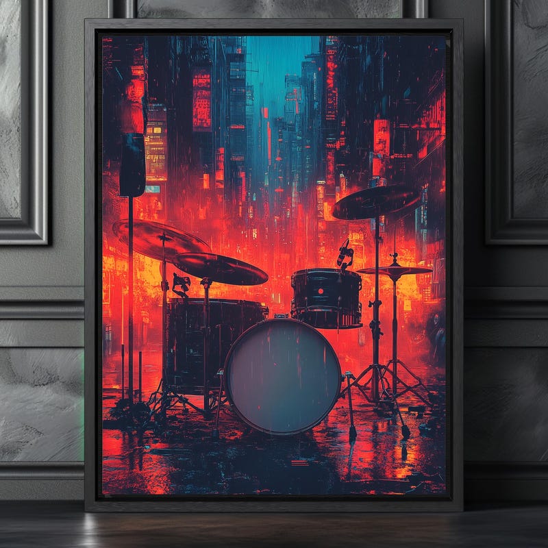 Drum Wall Art - Etsy
