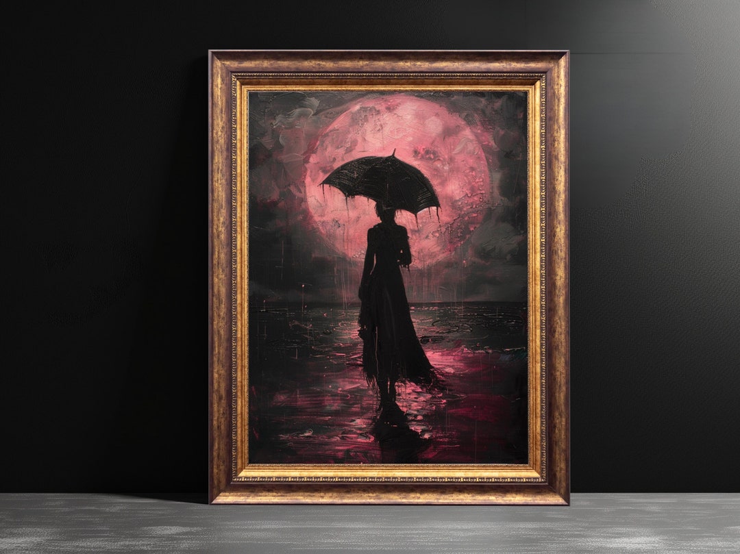 Vintage-wall-arts Moody Wall Art Moodie Art Prints Vintage Wall Decor ...