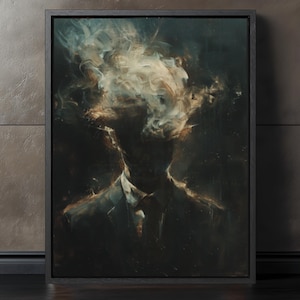 Moody Wall Art Dark Academia Wall Art, Surreal Dark Art Gothic Decor ...