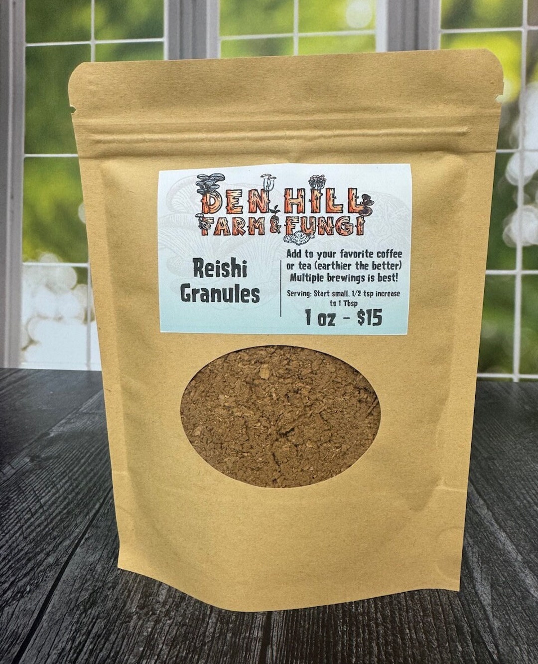 Dried Reishi Mushroom Granules for Tea “the Mushroom of Immortality” - Etsy