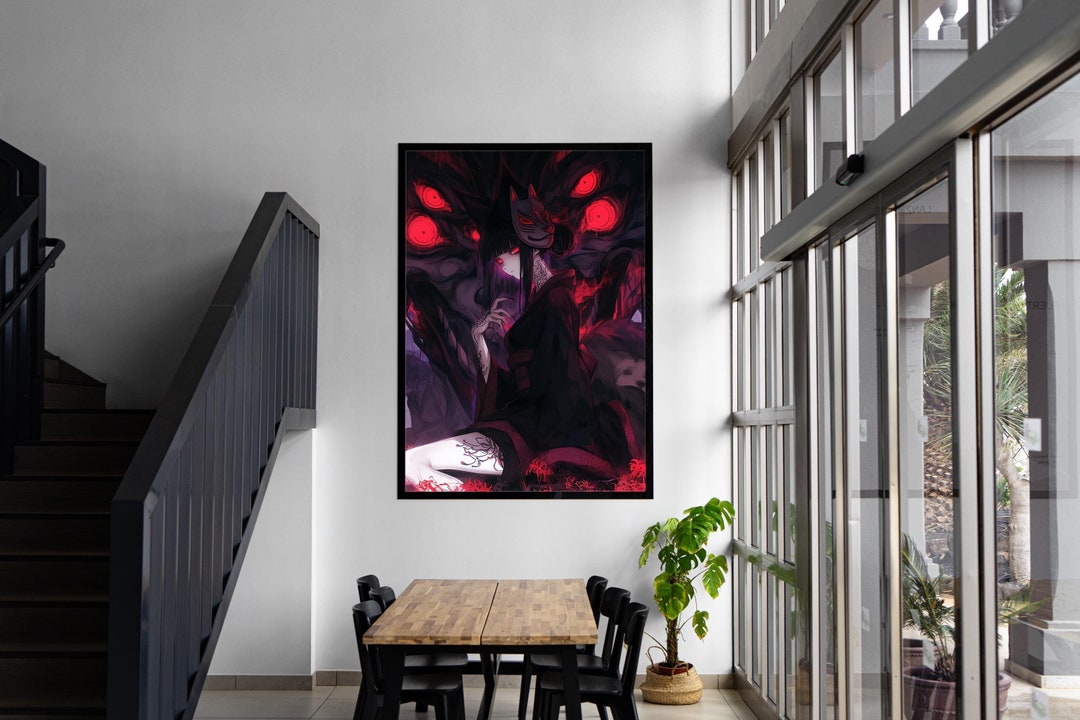 Possessed Girl Poster Digital Download | Anime Wall Art | Dark Fantasy ...