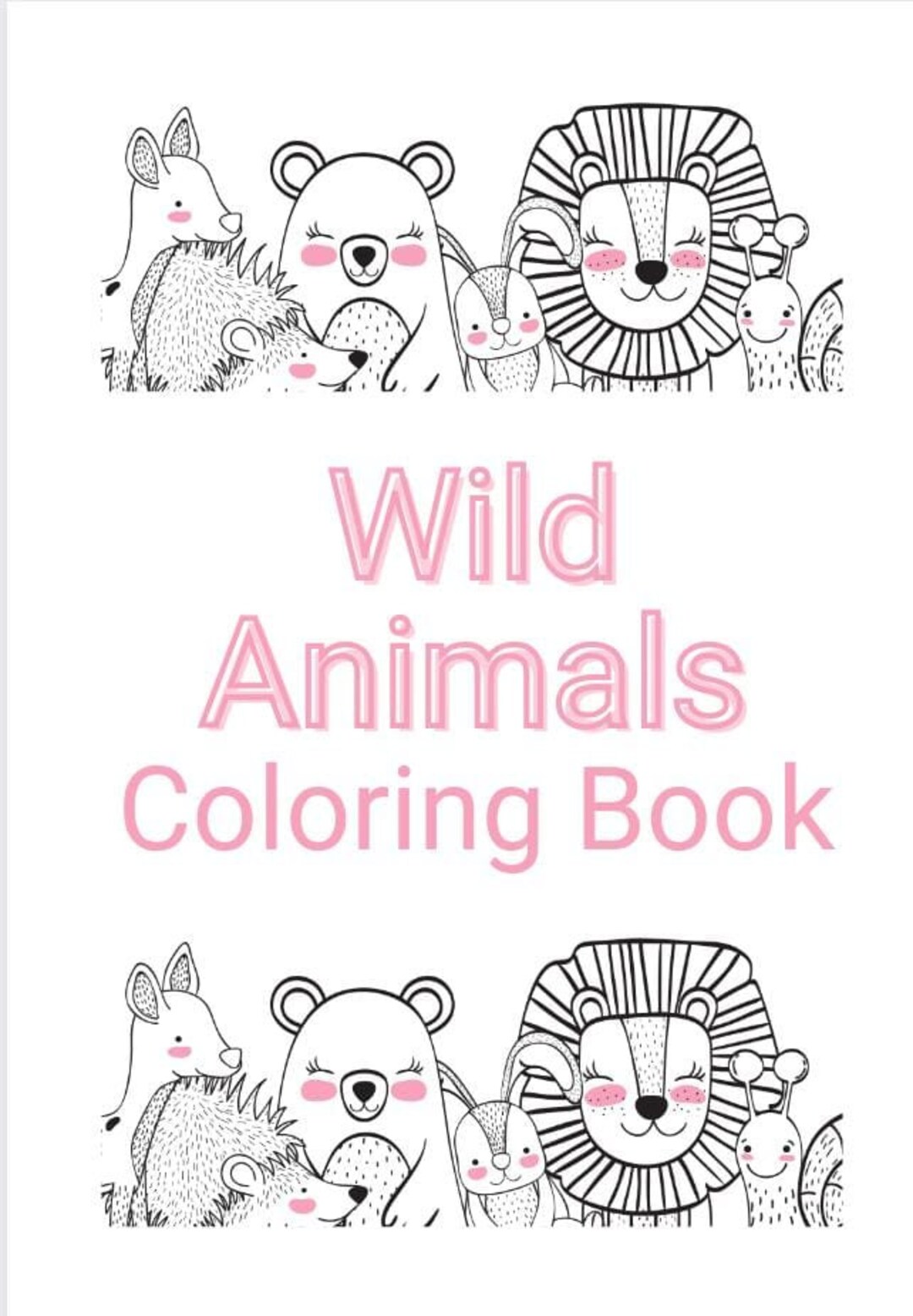 Alphabets Coloring Pages With Different Animals for Kids Simple & Cute ...