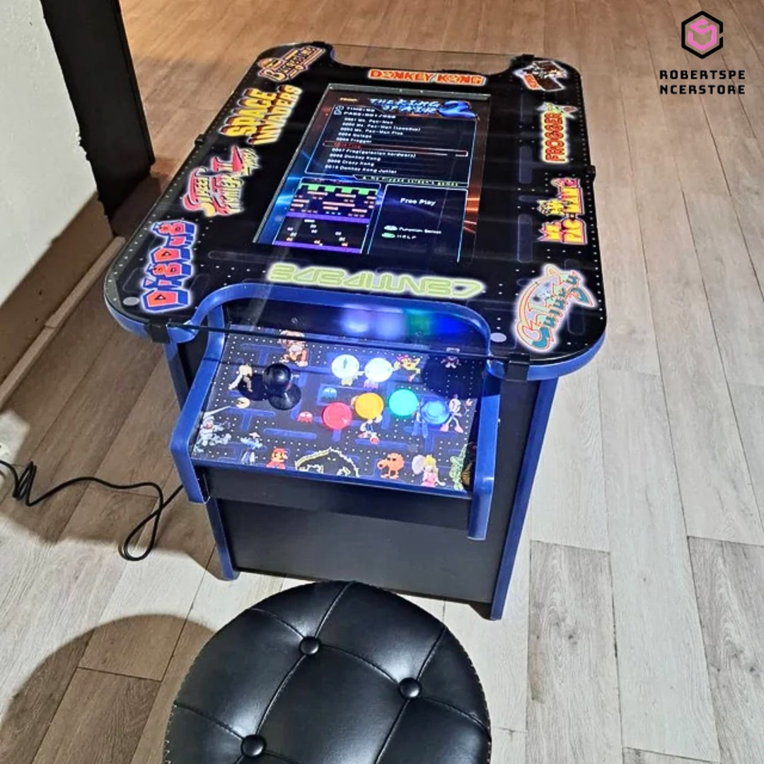Dual-sided Cocktail Multicade Arcade Including up to 516 Vintage Games ...