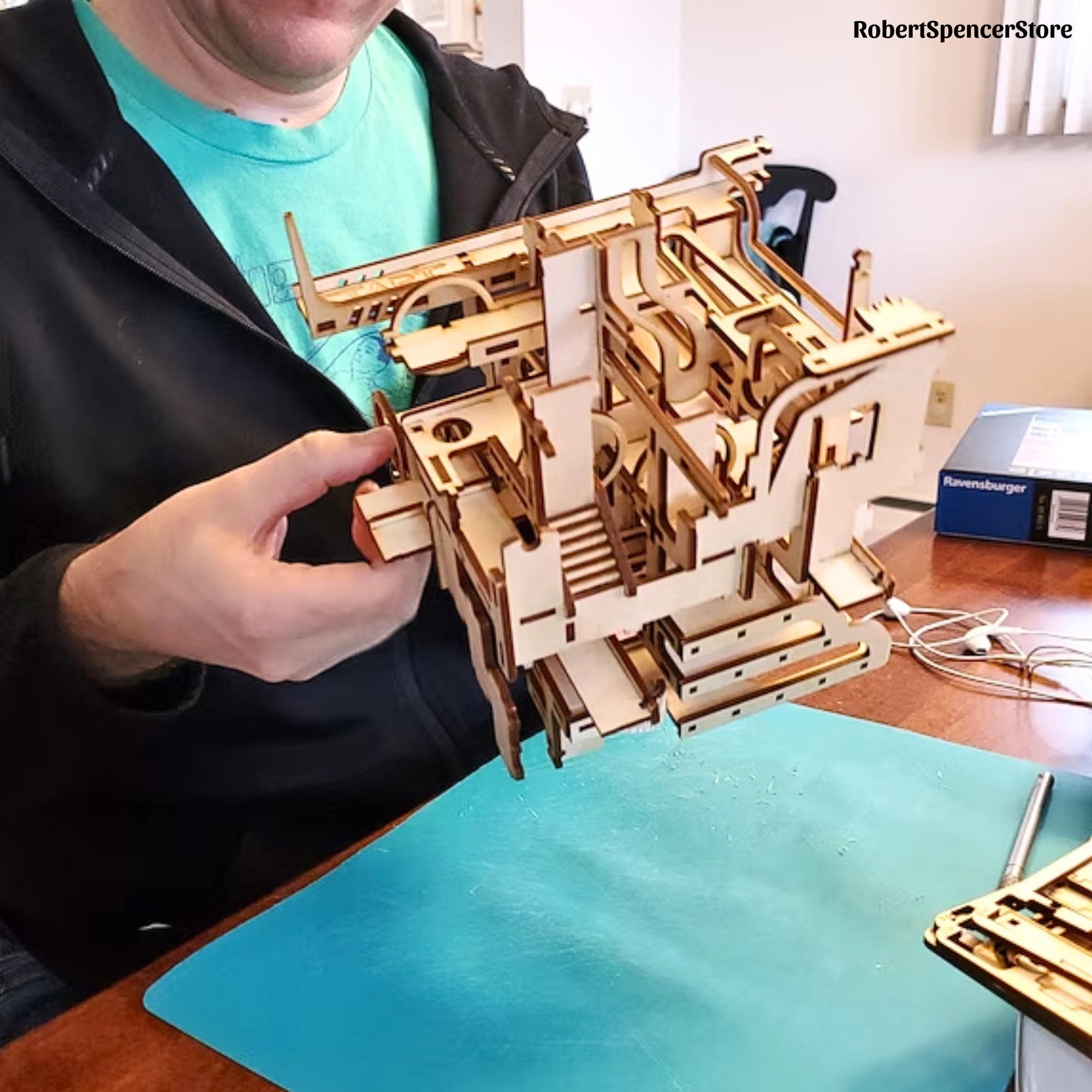 Marble Labyrinth & Wooden Puzzle Game: Pro 3D - Etsy