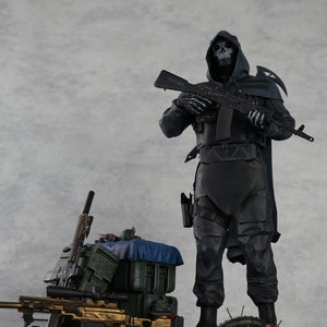 Call of Duty Warzone Ghost Azrael Skin Operator Figure - Etsy UK