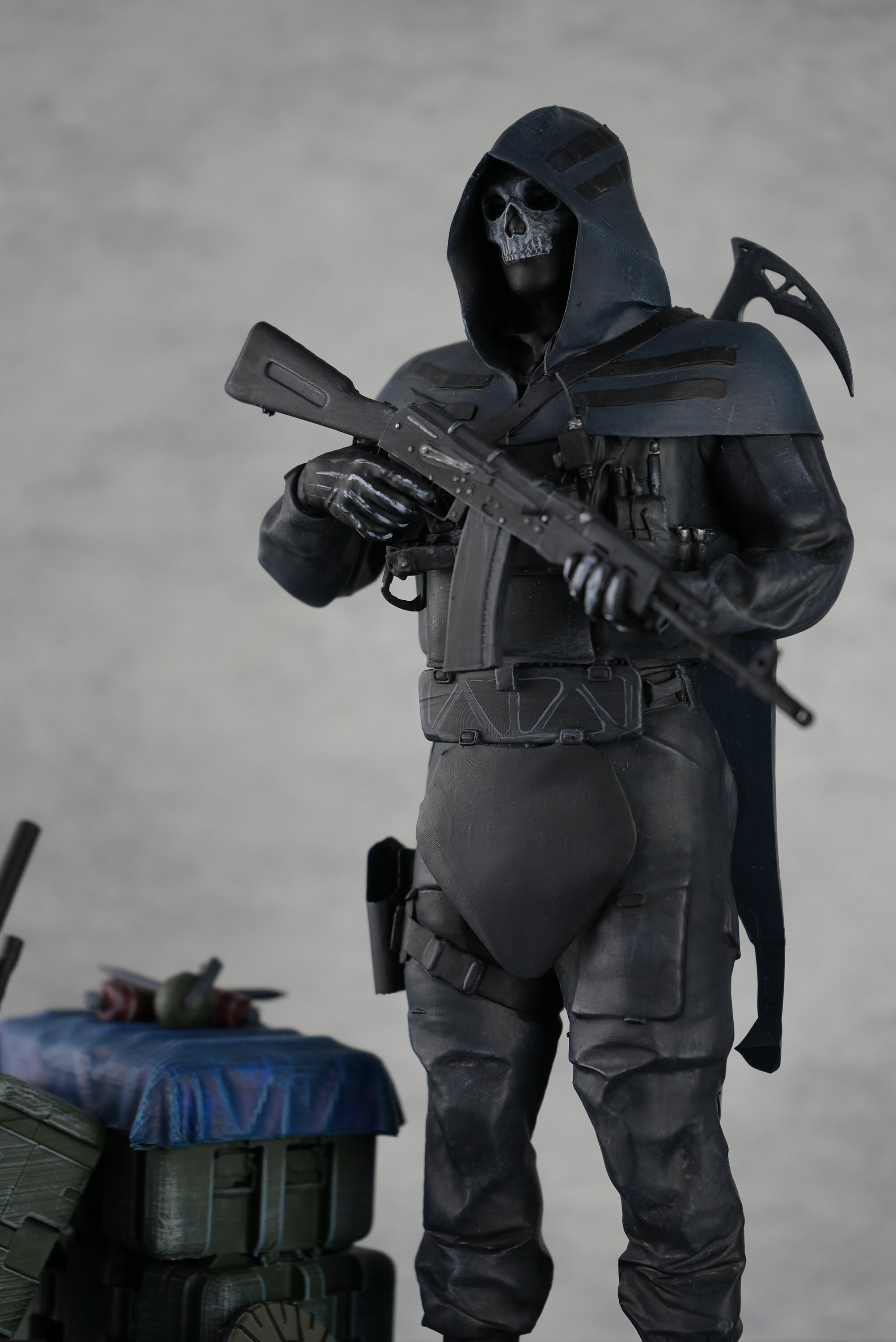 Call of Duty Warzone Ghost Azrael Skin Operator Figure - Etsy