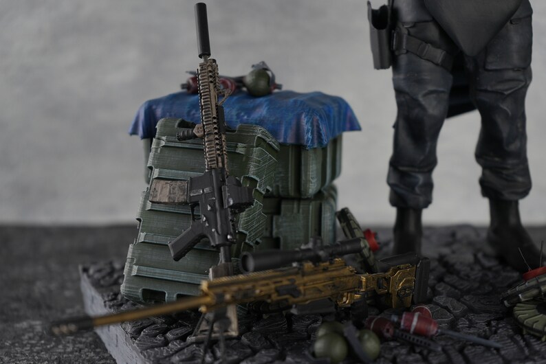 Call of Duty Warzone Ghost Azrael Skin Operator Figure - Etsy UK