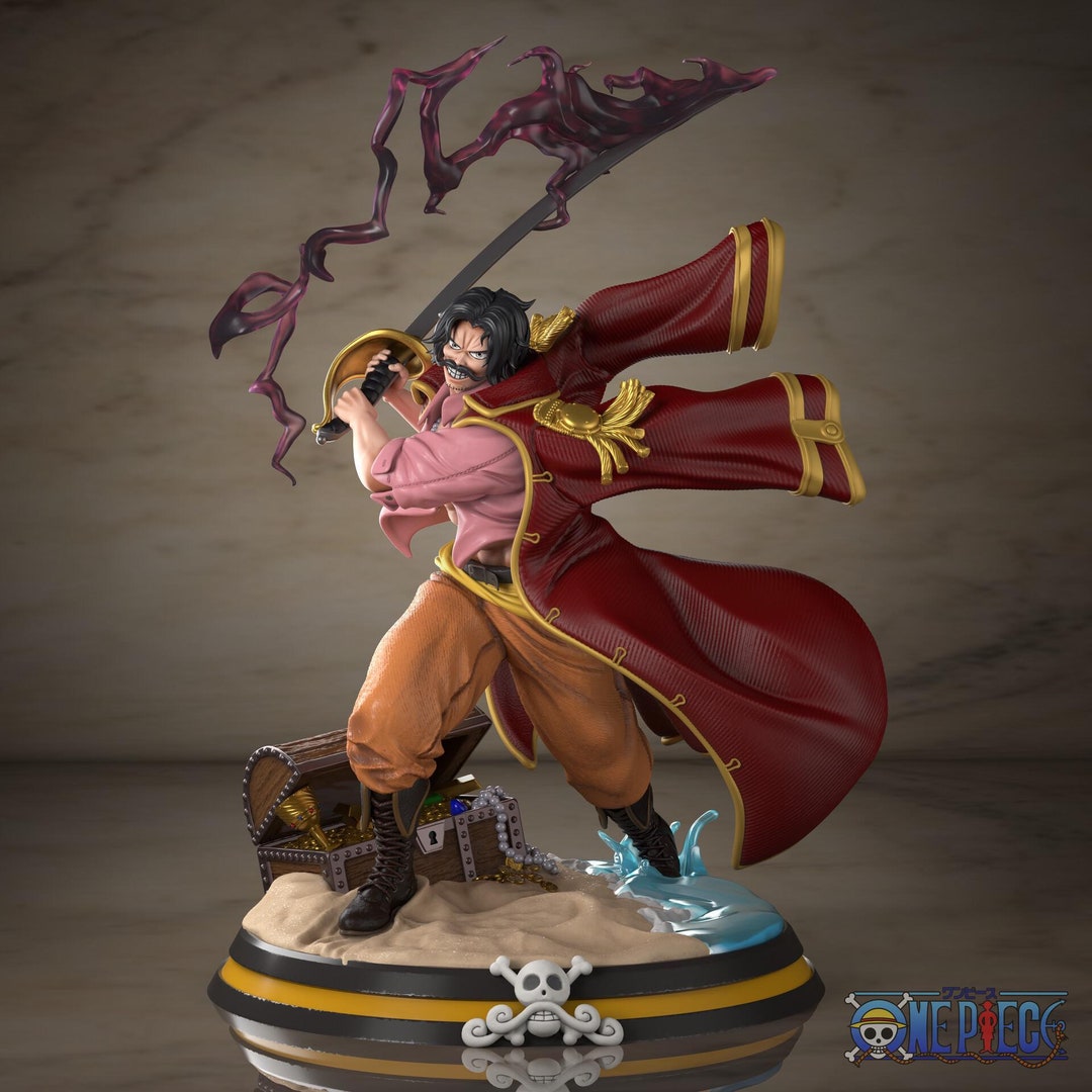 Gol D. Roger One Piece Collectible Statue Anime Statue One Piece Fanart ...