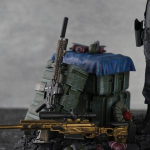 Call of Duty Warzone Ghost Azrael Skin Operator Figure - Etsy UK