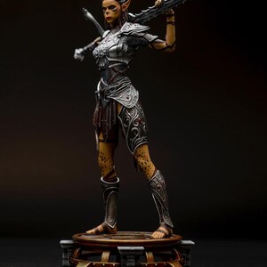 Laezel Baldurs Gate 3 Statue Laezel Figure Baldurs Gate Figure Baldurs ...