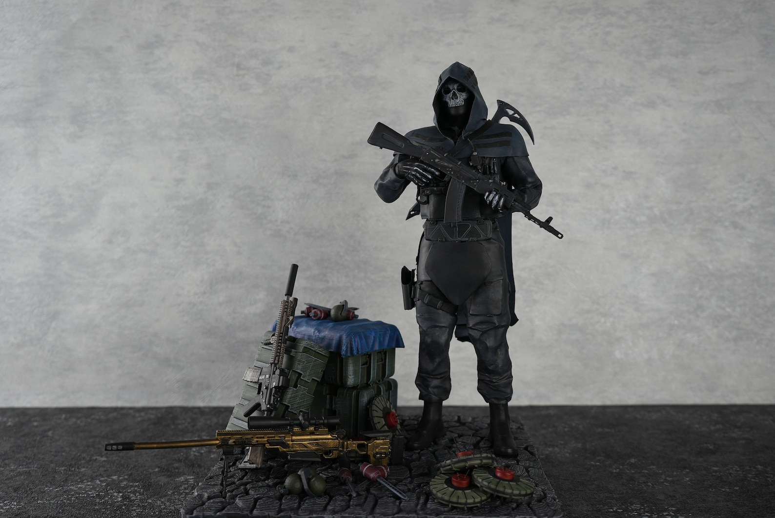 Call of Duty Warzone Ghost Azrael Skin Operator Figure - Etsy UK
