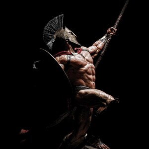 Premium Leonidas Statue / Leonidas Collectible Figure / 300 Spartans ...