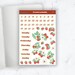Strawberry Monthly Bullet Journal Sticker, Monthly Planner Stickers ...