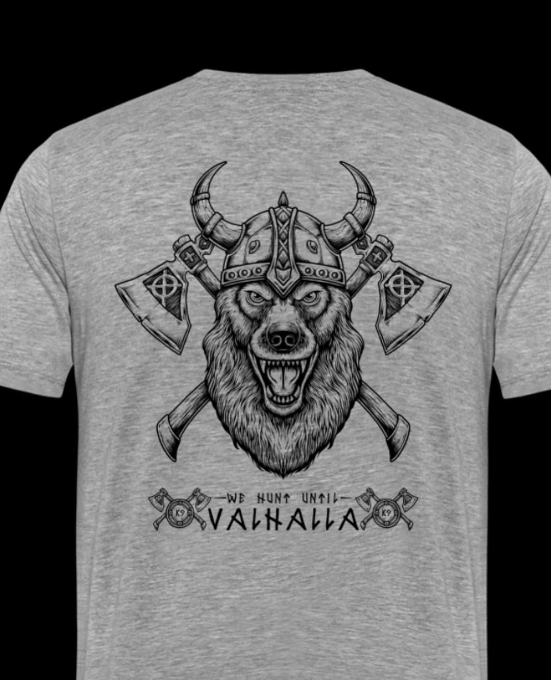 K9 Viking Until Valhalla T-shirt - Etsy