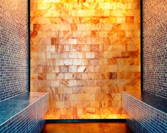 Build 2 Sq. Ft. Wall Salt Bricks 10 Pink Salt Tiles - Etsy