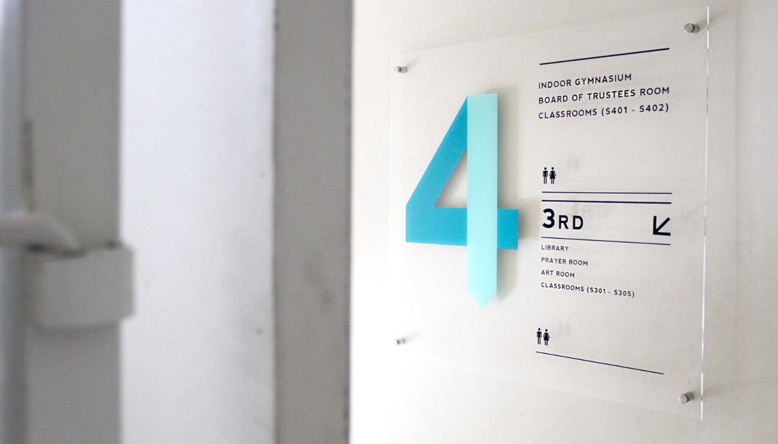 Fully Customized Directory Sign for Floor Levels, Wall Sign, Custom ...