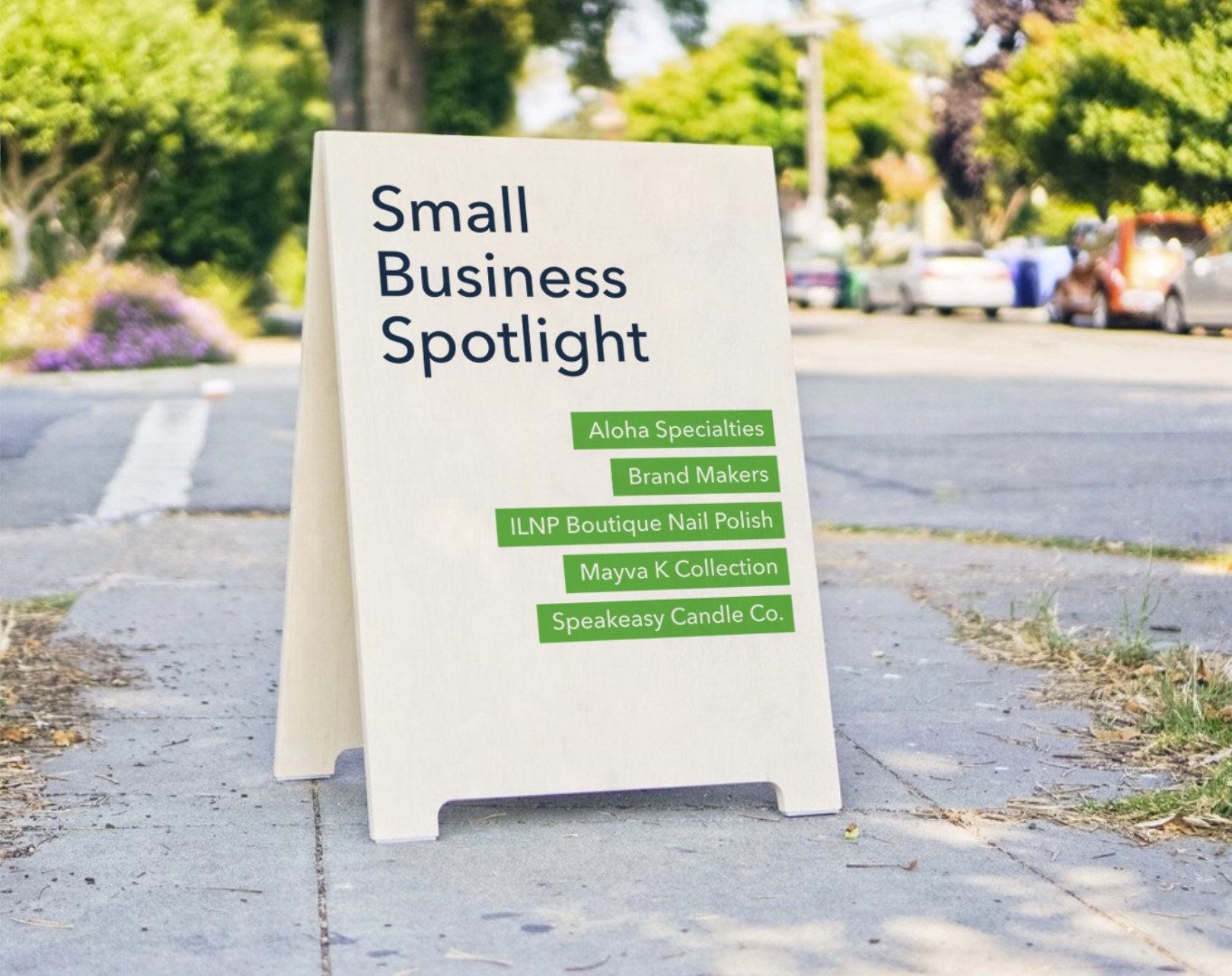 Custom Sidewalk Sign, Marketing Sign, Wooden A-board Sign, Personalized ...