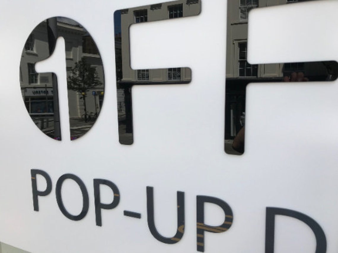 Custom Acrylic Cutout Letter Signs for Businesses, 3D Acrylic Wall Sign ...