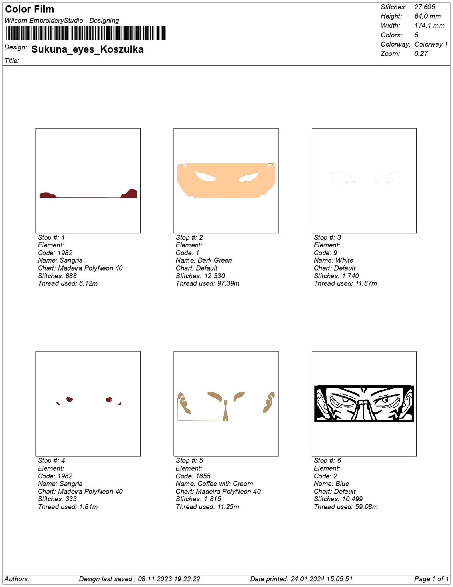 Anime Embroidery, Jujutsu Kaisen, Anime Embroidery Designs, Embroidery ...