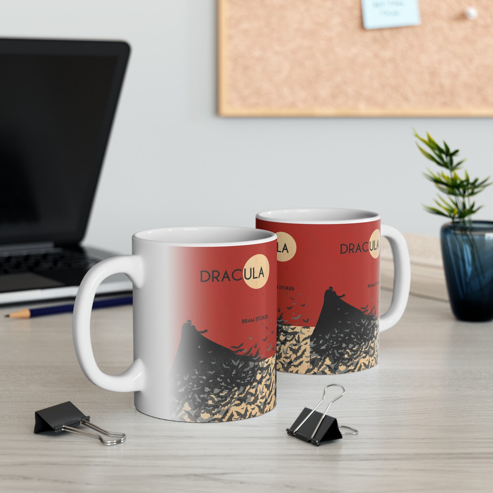 Bram Stoker's Dracula Coffee Mug, Book Mugs, Coffee Cup, Ceramic Mug ...