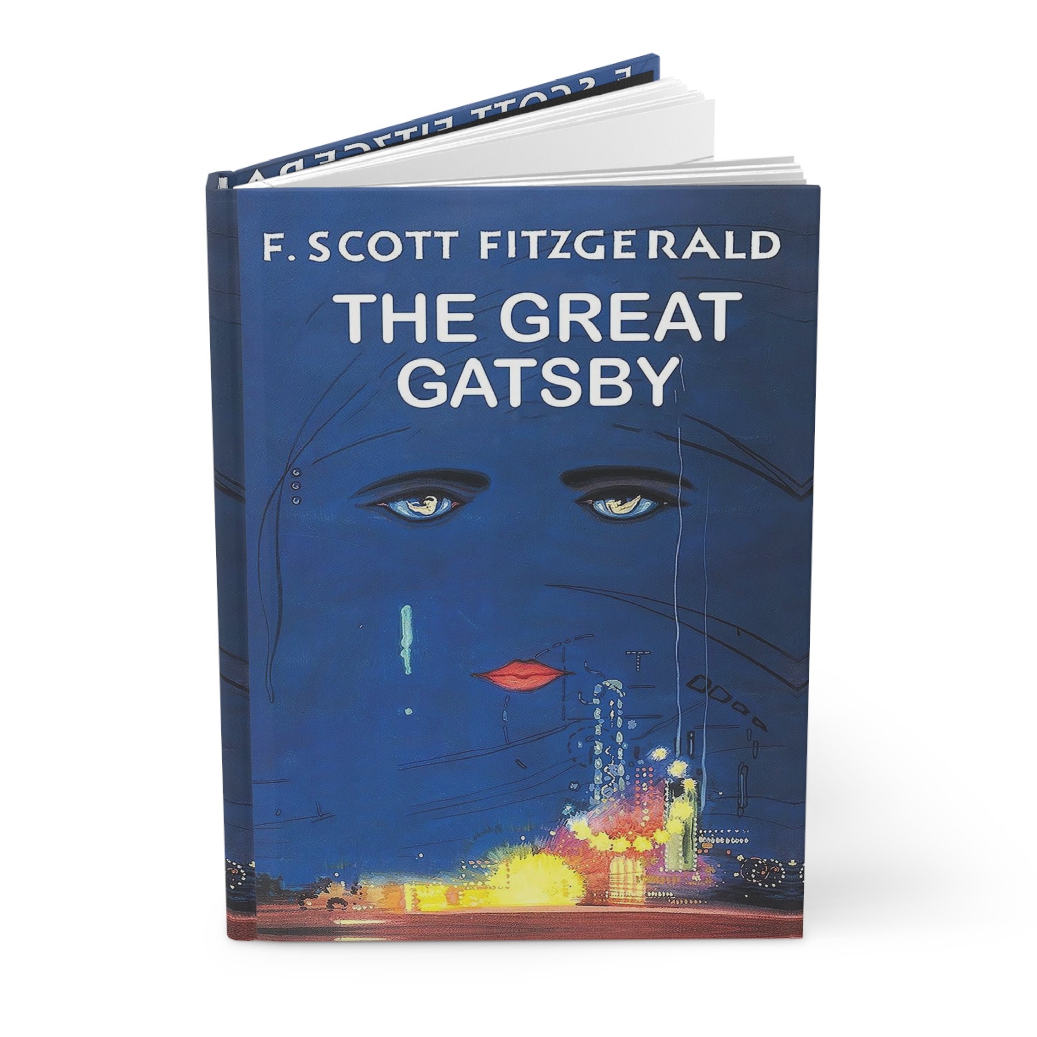 F. Scott Fitzgerald's the Great Gatsby Journal Notebook, Book Journal ...