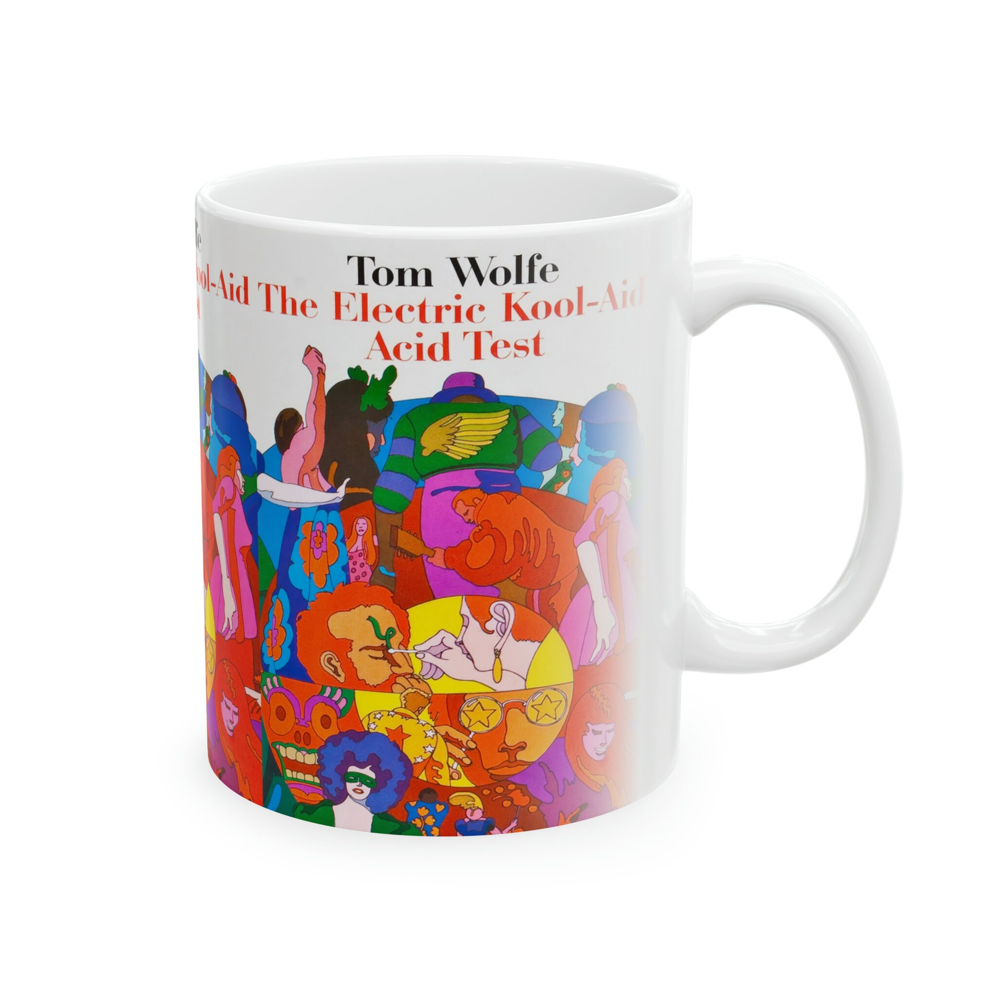Tom Wolfe's the Electric Kool-aid Acid Test Coffee Mug, Book Mugs ...