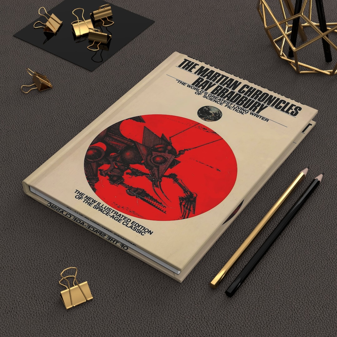 Ray Bradbury's the Martian Chronicles Notebook, Book Journal, Hardcover ...
