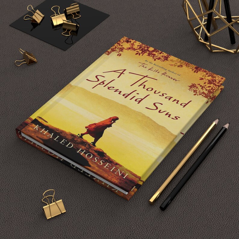 Khaled Hosseini's A Thousand Splendid Suns Notebook, Book Journal ...