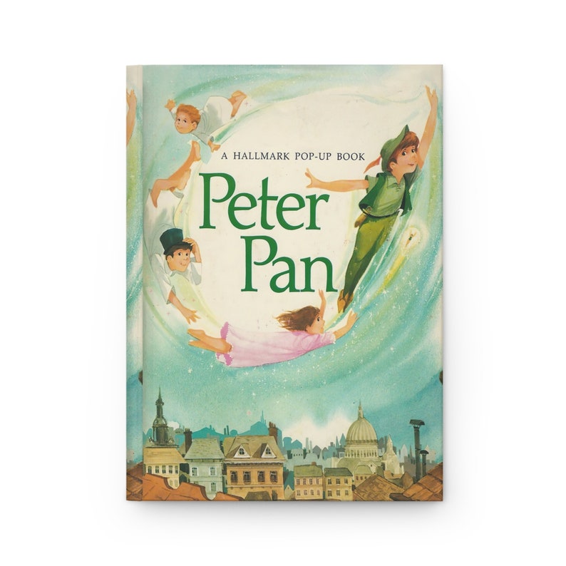 J. M. Barrie's Peter Pan Notebook, Book Journal, Hardcover Notebook ...