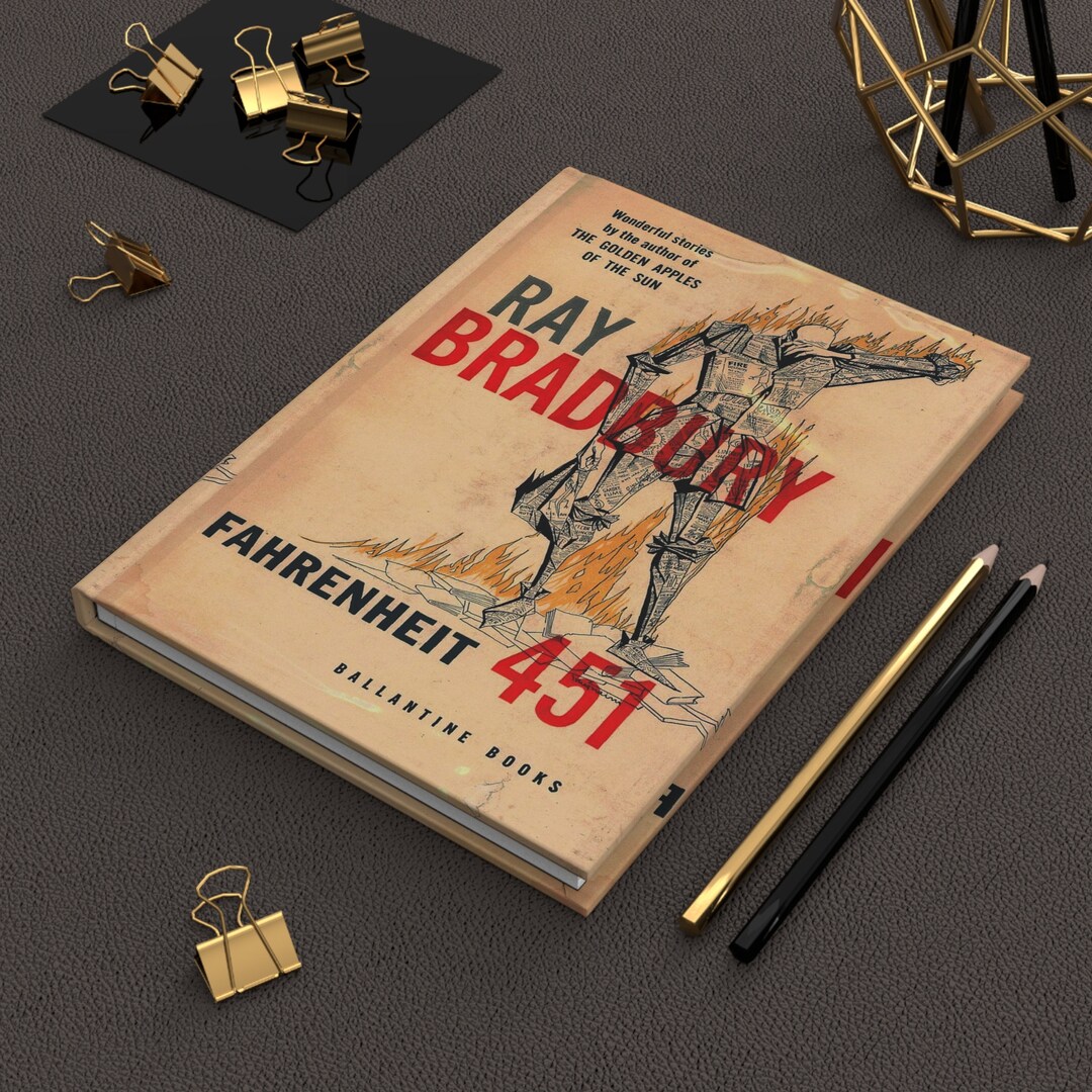 Ray Bradbury's Fahrenheit 451 Notebook, Book Journal, Hardcover ...