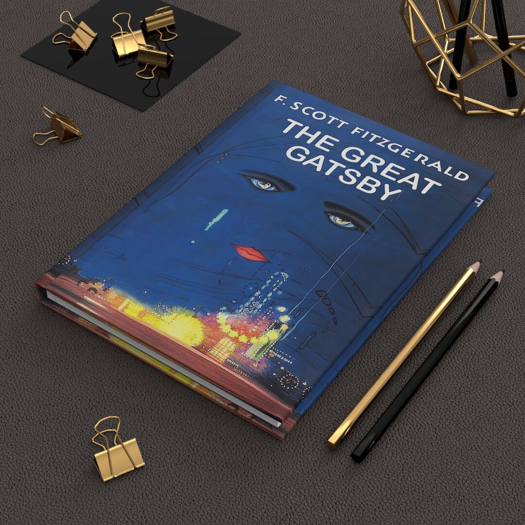 F. Scott Fitzgerald's the Great Gatsby Journal Notebook, Book Journal ...