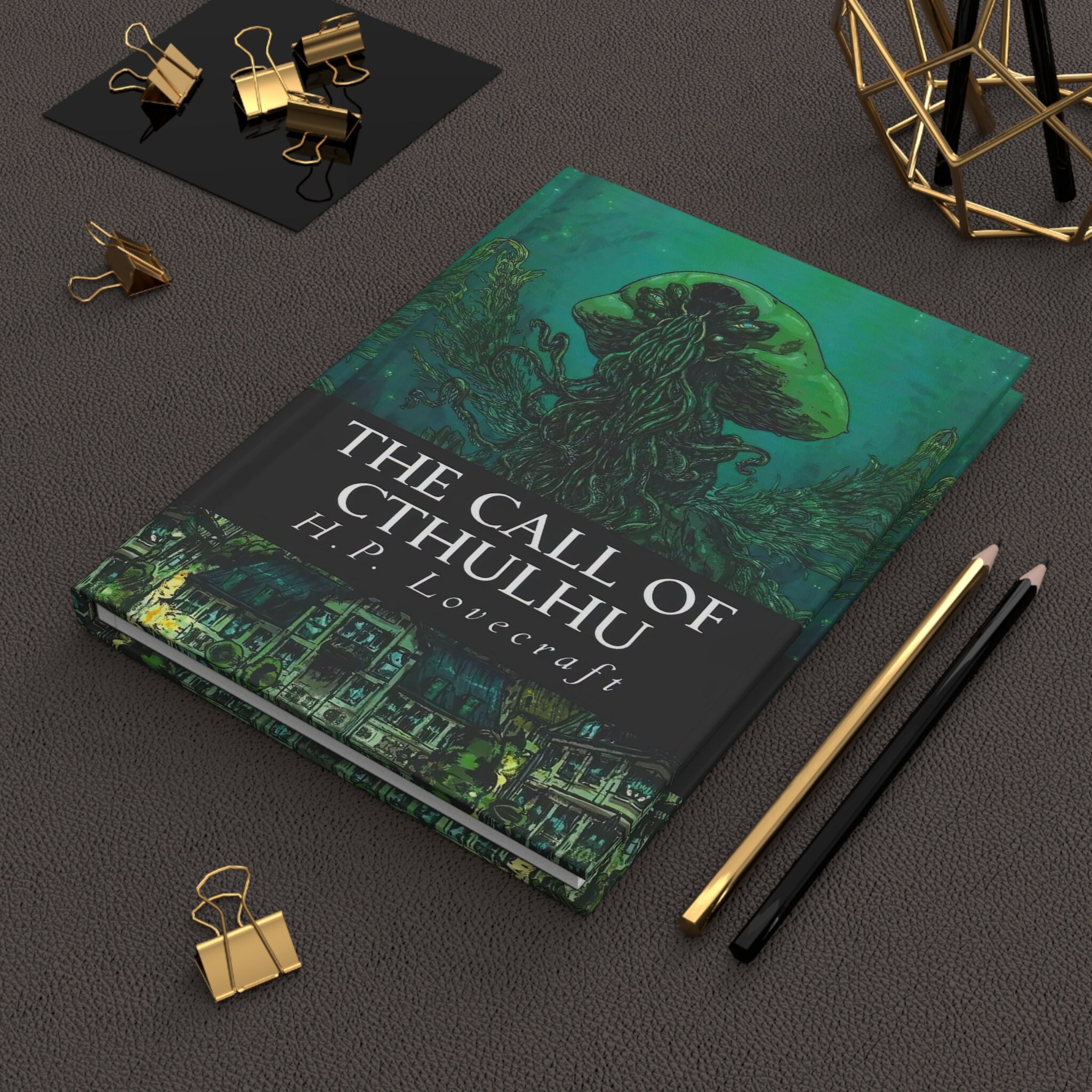 H. P. Lovecraft's the Call of Cthulhu Notebook, Book Journal, Hardcover ...