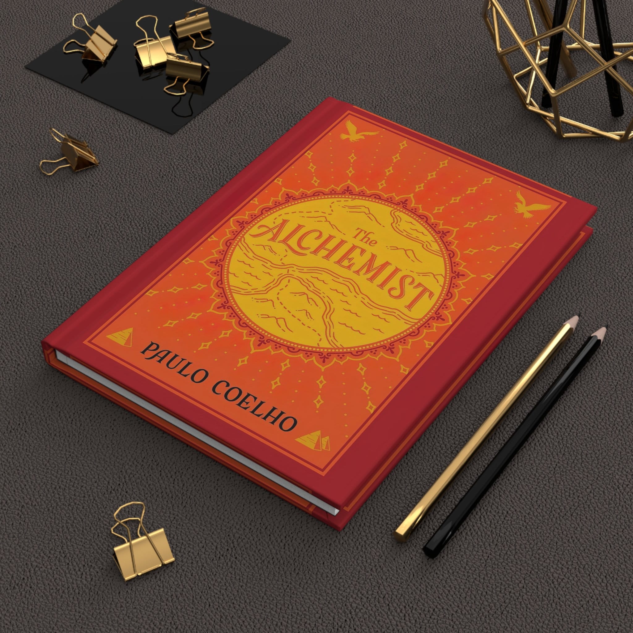 Paulo Coelho's the Alchemist Notebook, Book Journal, Hardcover Notebook ...