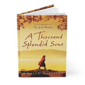 Khaled Hosseini's A Thousand Splendid Suns Notebook, Book Journal ...